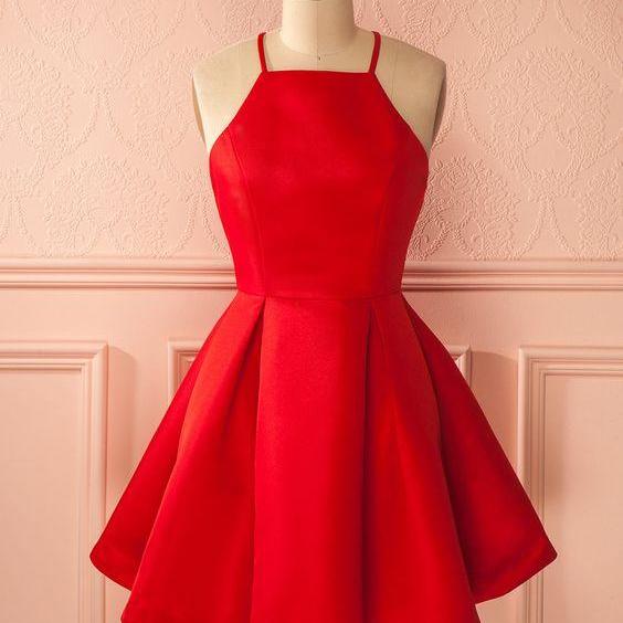 Red Homecoming Dress,Homecoming Dresses,Unique Homecoming Dress ...